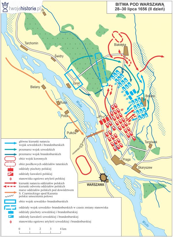 Bitwa pod Warszawą (28-30 lipca 1656) | TwojaHistoria.pl